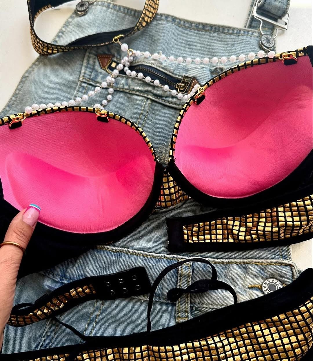 Luxury Rhinestone Crystal Bra & Panty Set | Smart Collection